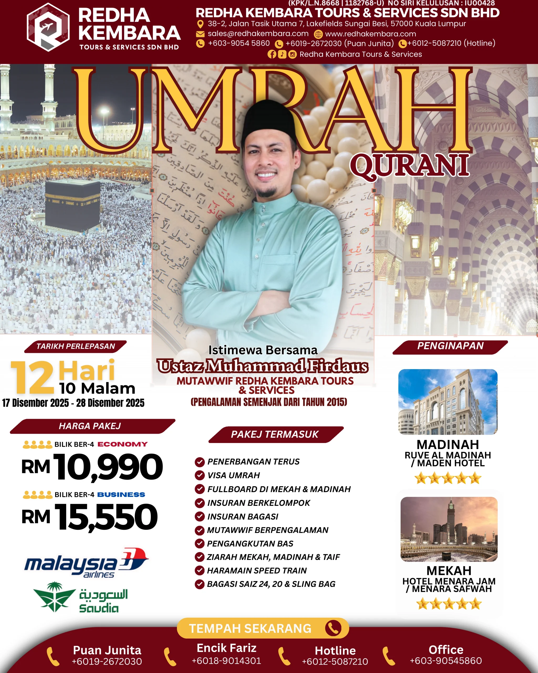 Umrah Qurani | Redha Kembara